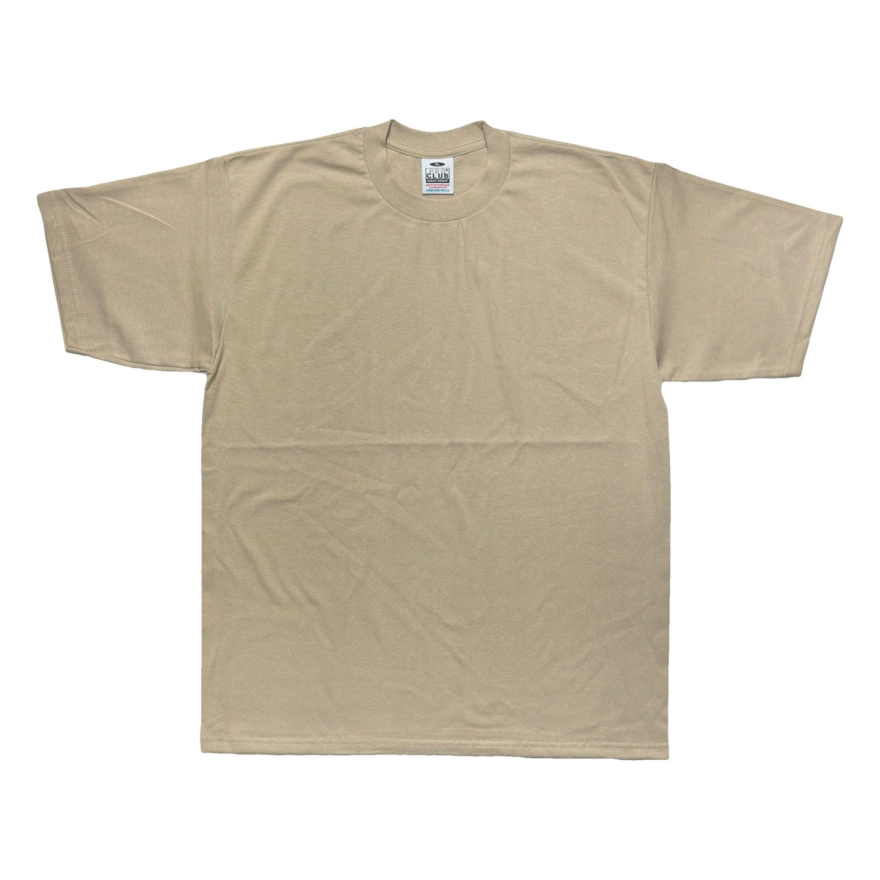 Pro Club Men's Heavyweight Cotton Short Sleeve Crew Neck T-Shirt (More